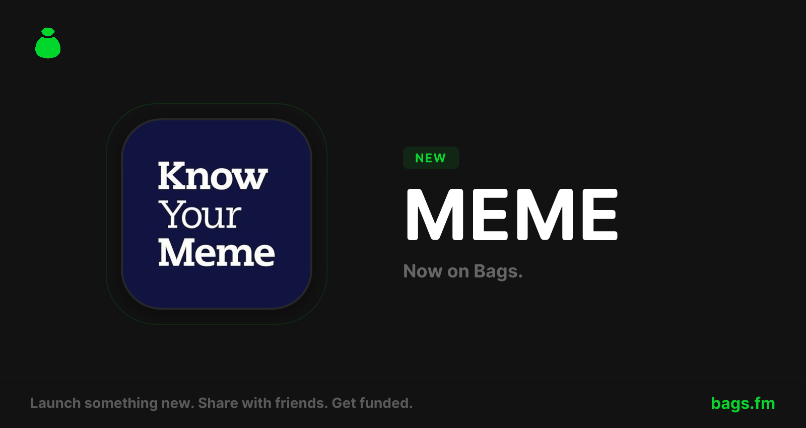 $MEME on Bags | Bags