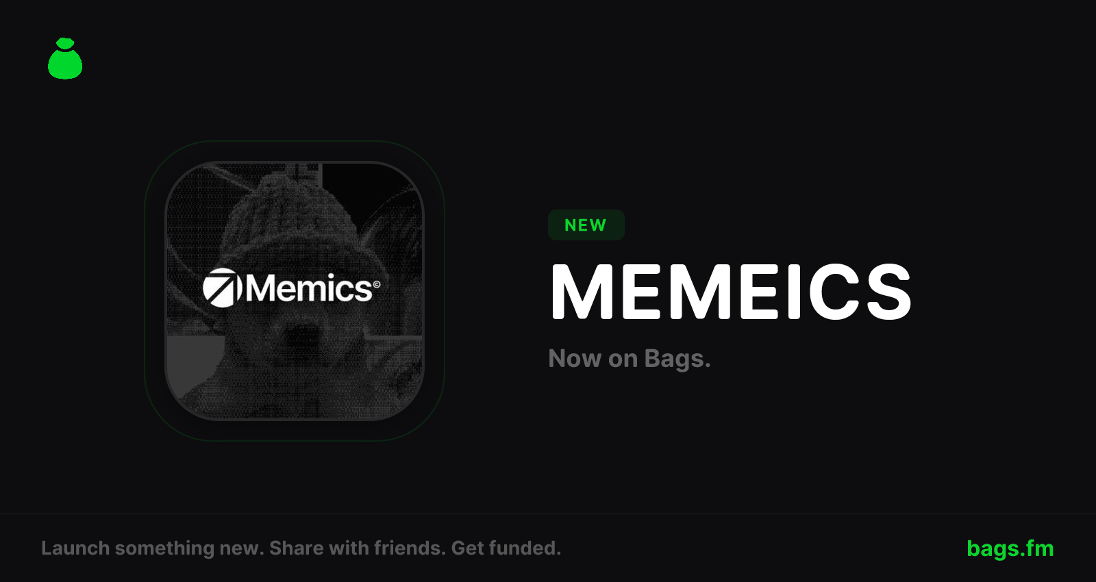$MEMEICS on Bags | Bags