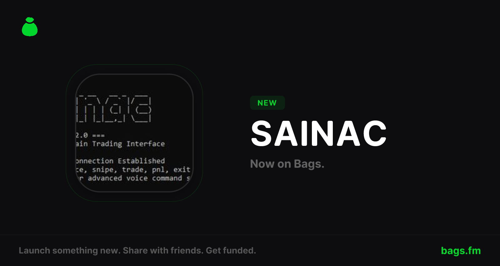 $SAINAC on Bags | Bags
