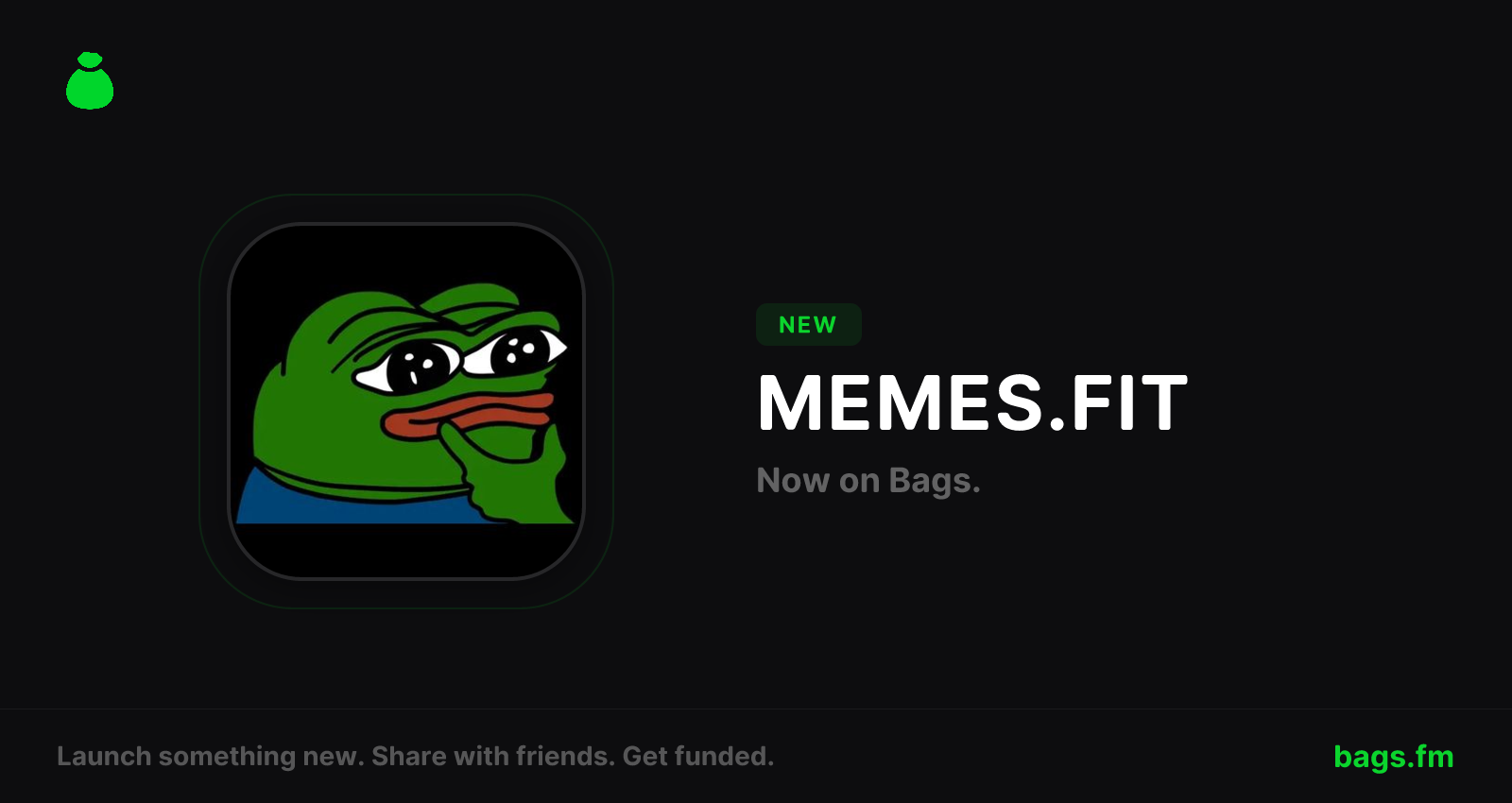 $MEMES.FIT on Bags | Bags