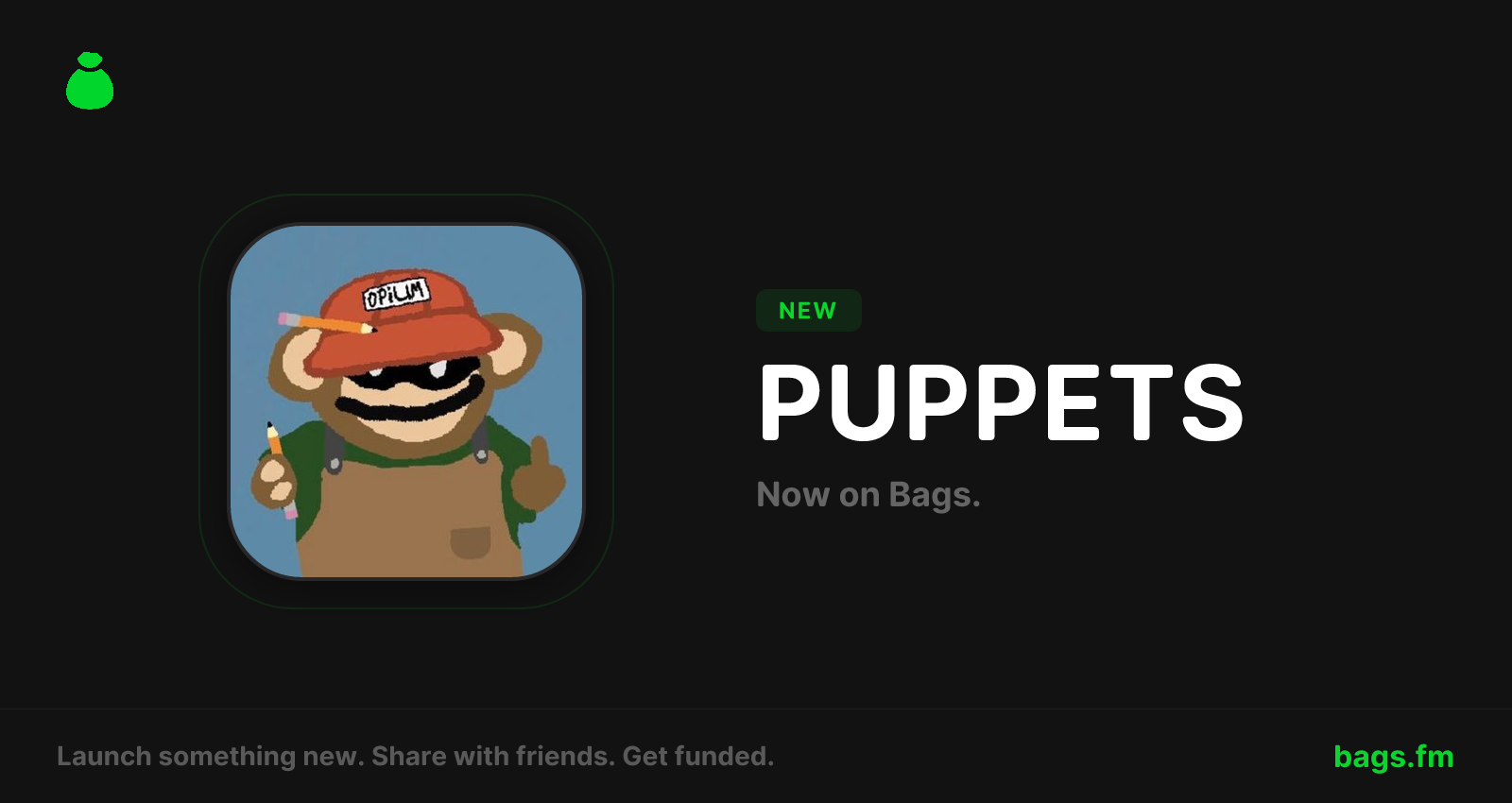 $PUPPETS on Bags