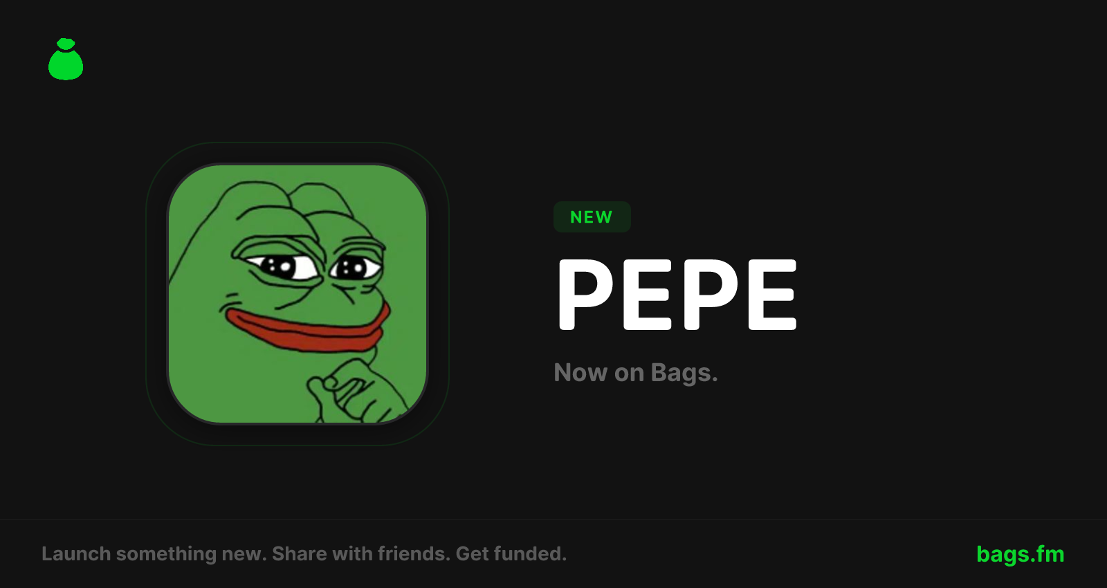 $PEPE on Bags | Bags