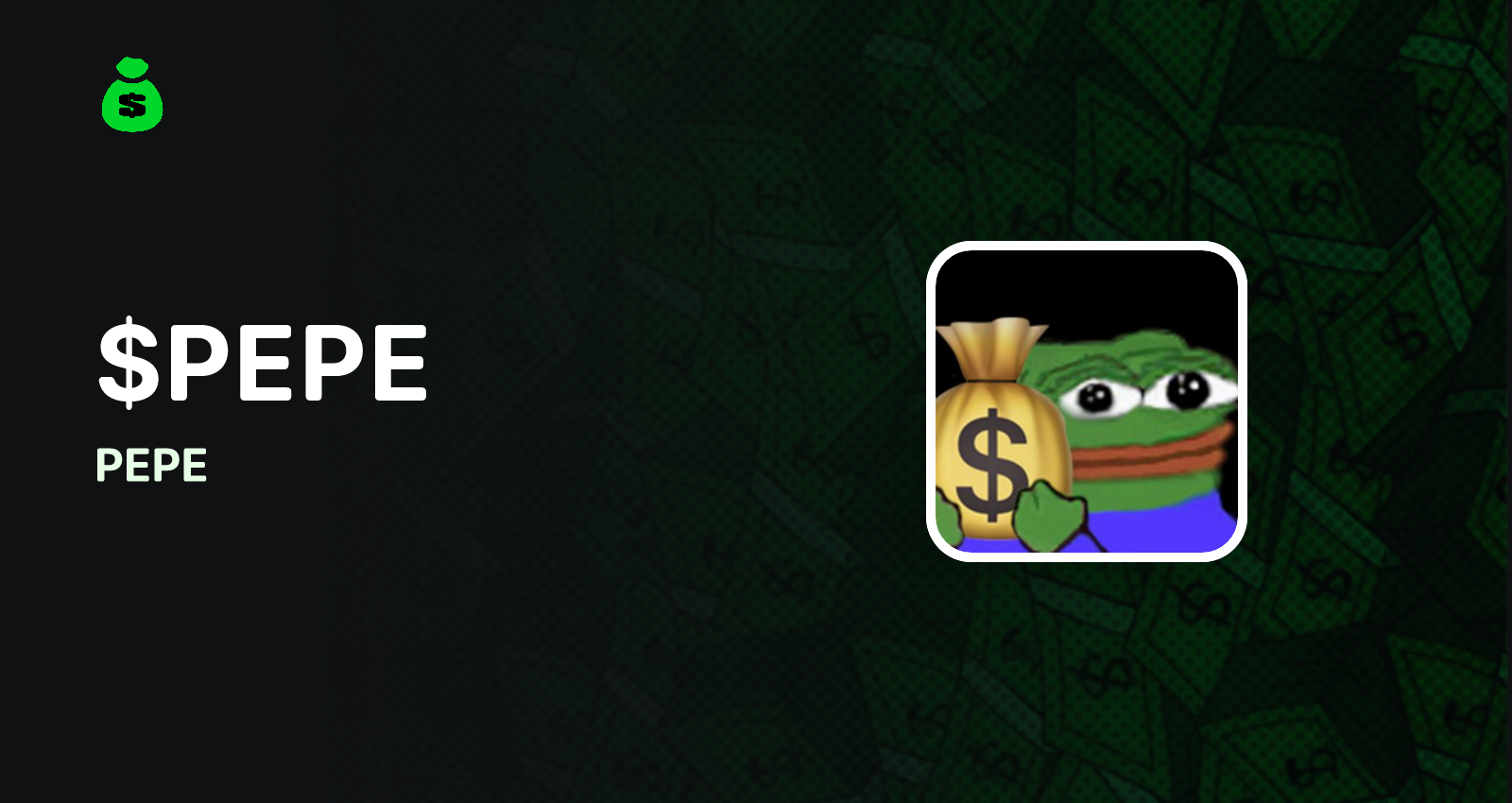 $PEPE on Bags