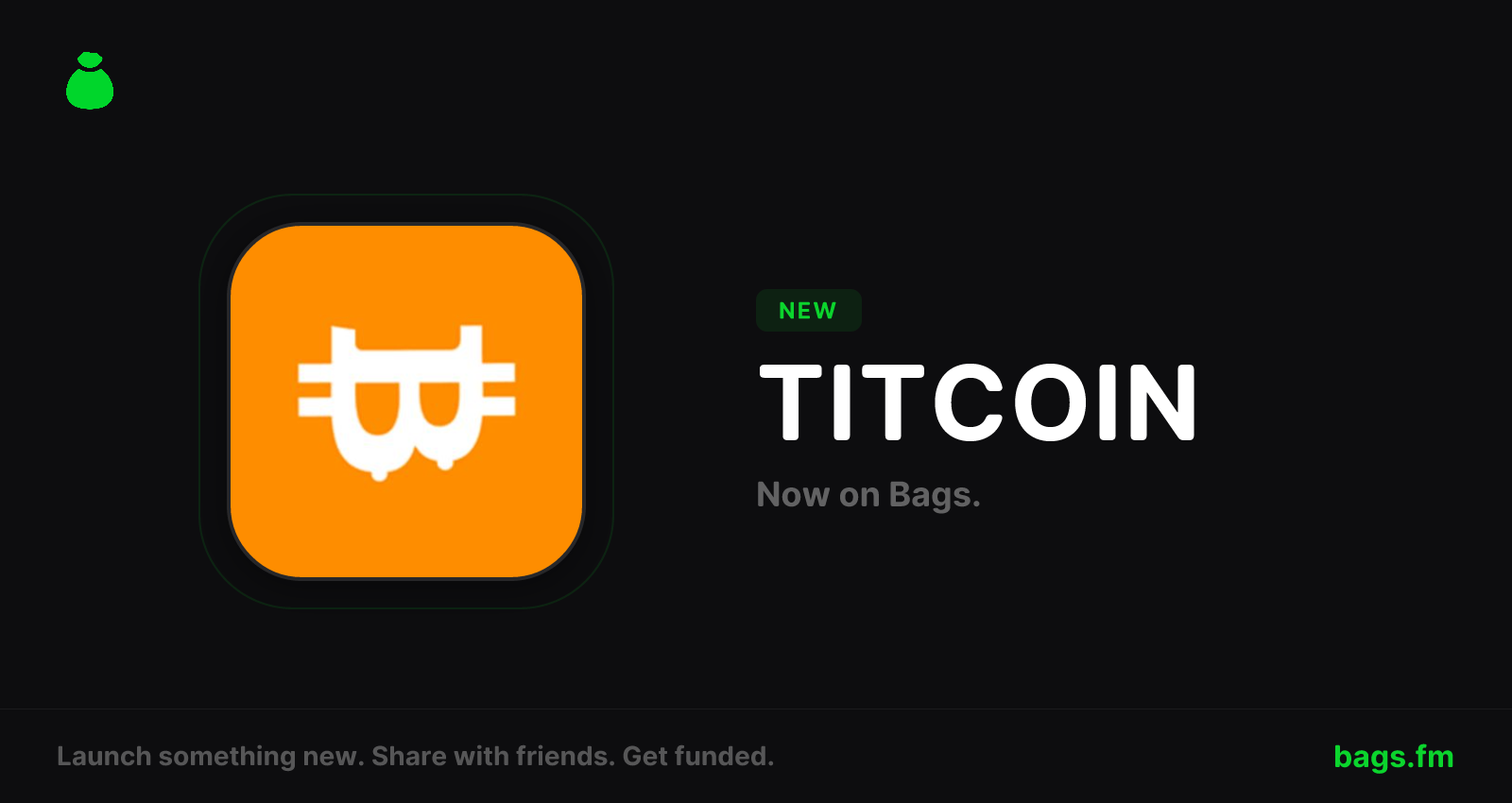 $TITCOIN on Bags | Bags