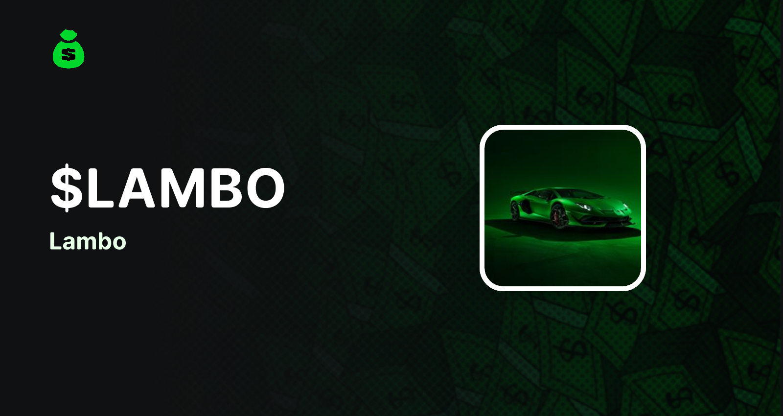 $LAMBO on Bags