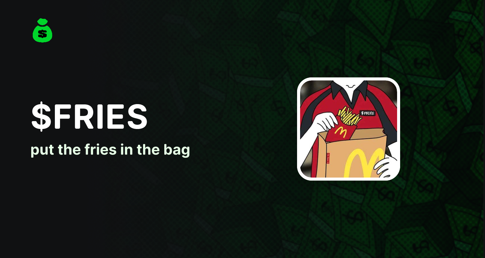 $FRIES on Bags